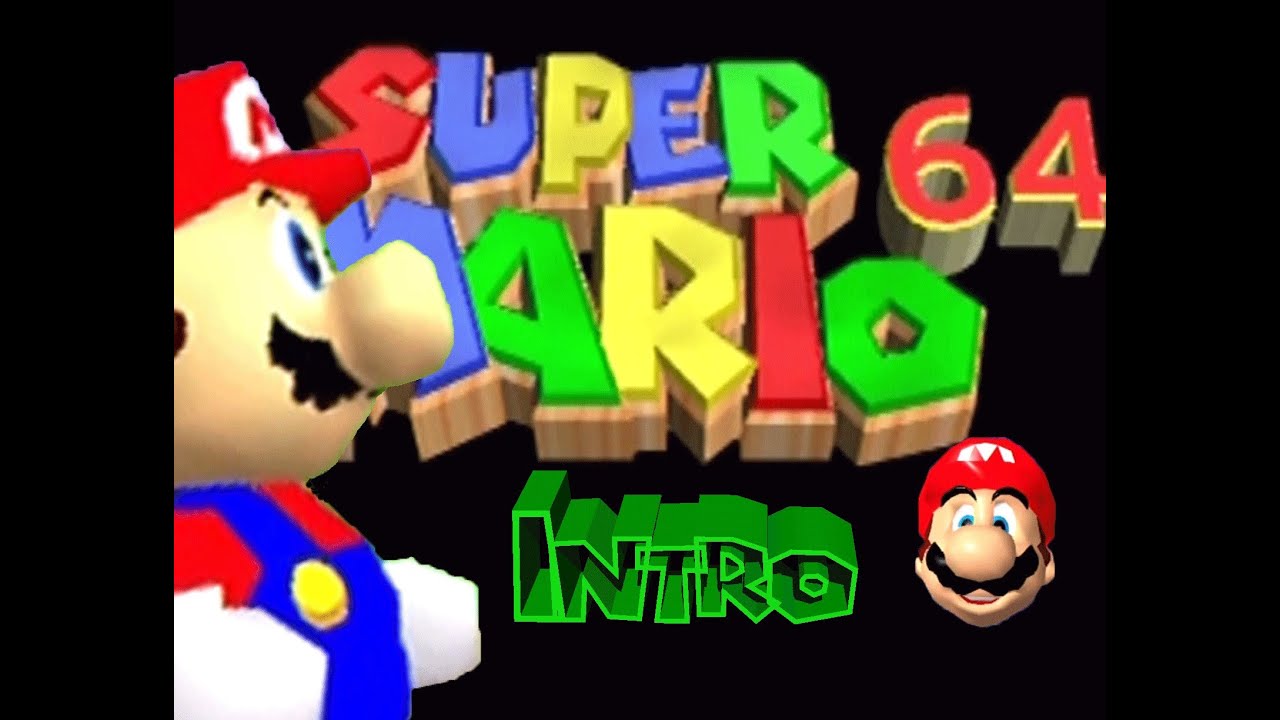Bob Plays Super Mario 64 - Intro - HERE WE GO!! - YouTube