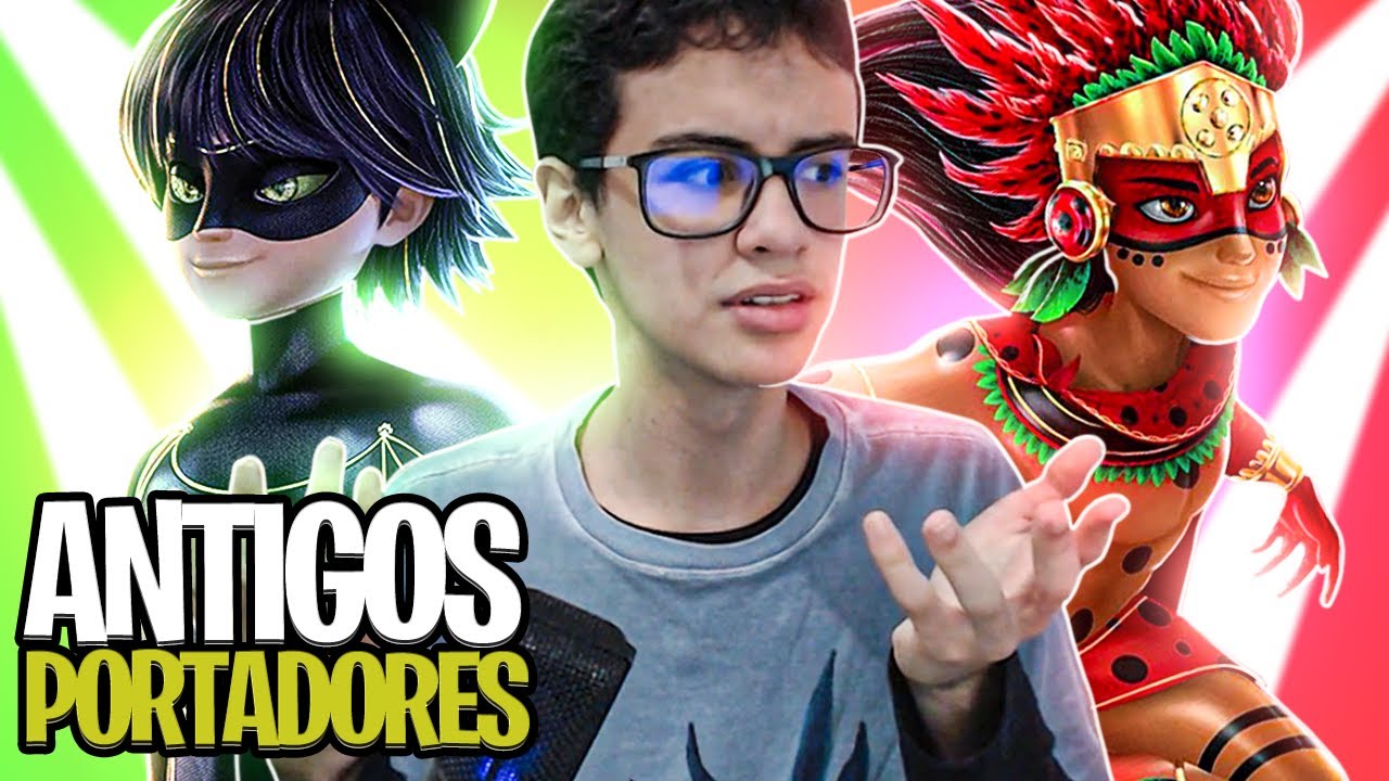 PRIMEIROS PORTADORES DE MIRACULOUS NA 5 TEMPORADA! - Hêi Mão e Piáo ...