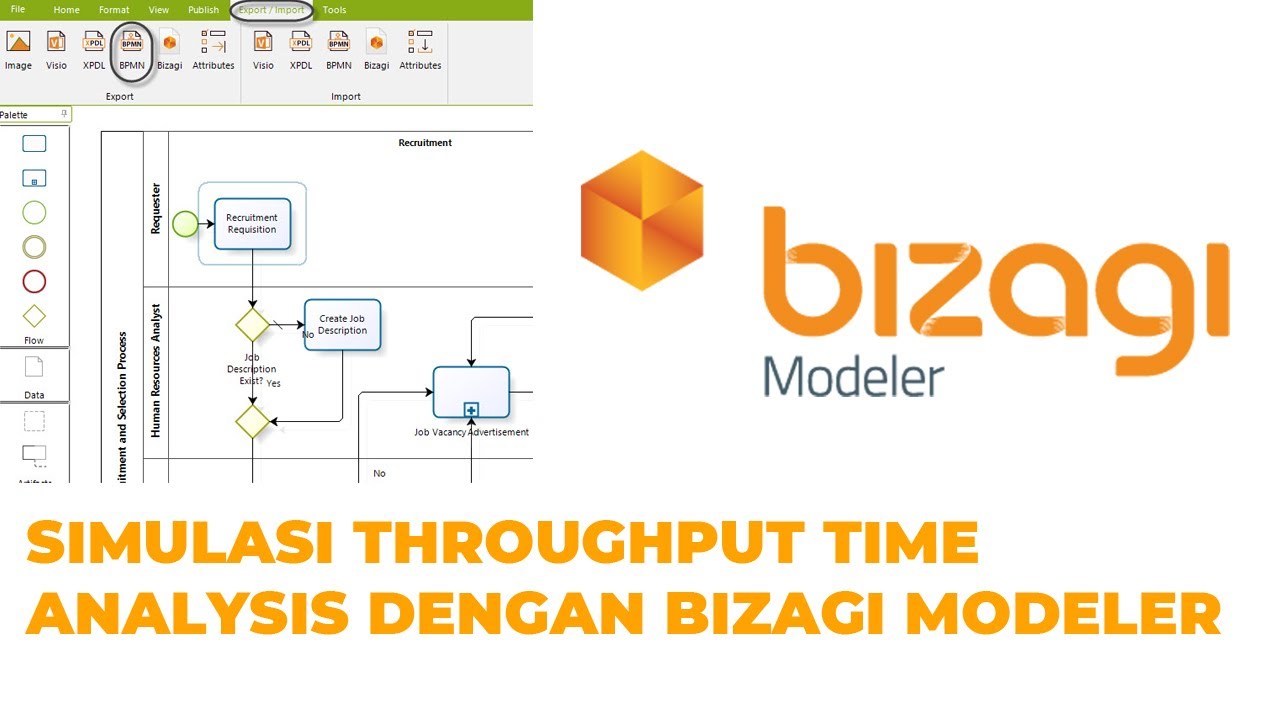 Tutorial Simulasi Throughput Time Analysis BPMN 2 Menggunakan BIZAGI ...