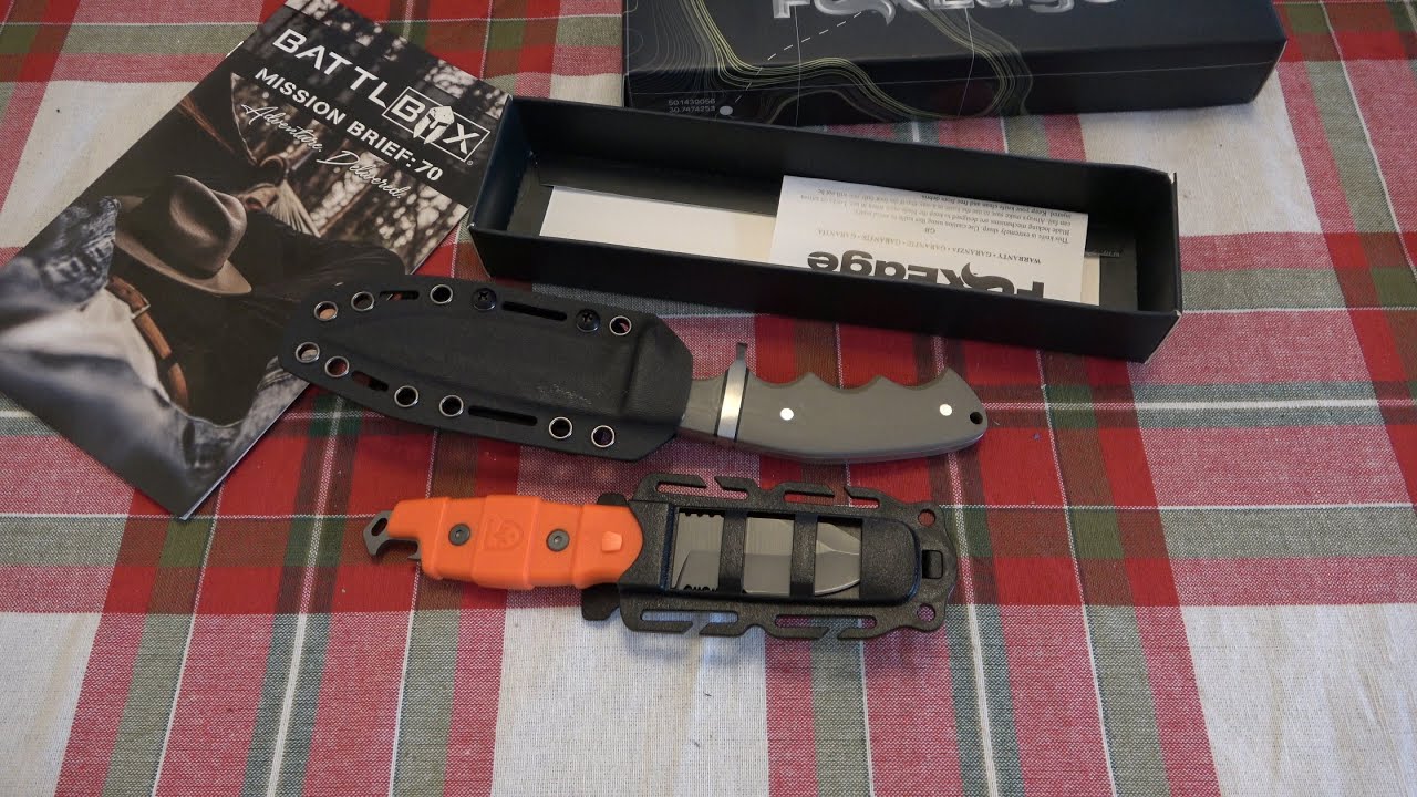 BATTLEBOX : Mission #70 (December 2020) 2 Knives 1 Box... - YouTube