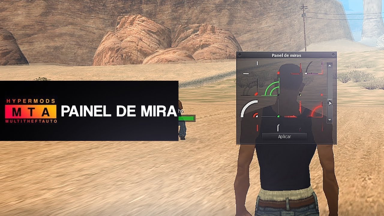 PAINEL DE MIRA [RP-PVP] (DOWNLOAD FREE) | HYPERMODS MTA BRASIL - YouTube