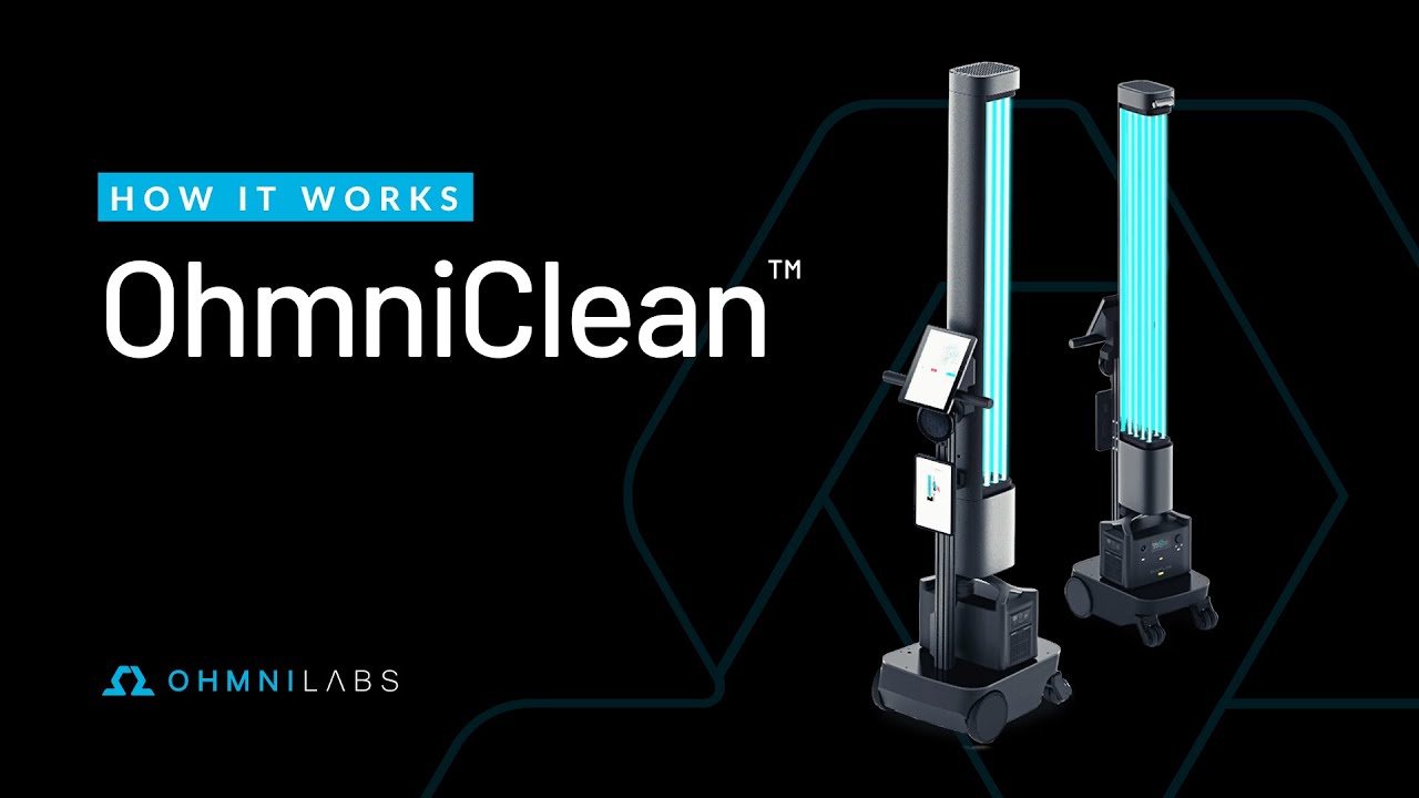 OhmniClean UV-C Disinfection Robot: How it Works - YouTube