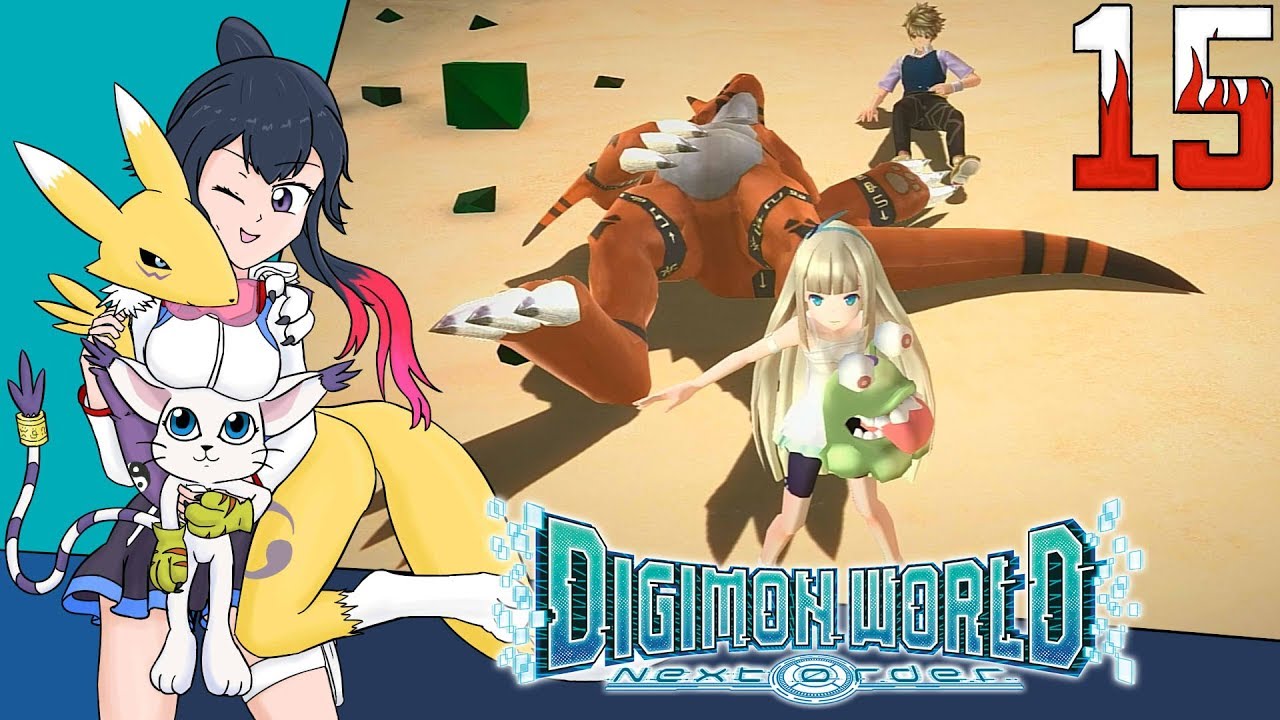 Digimon World Next Order #15 - ¡LUCHE! ¡LA LOLI DEL DESIERTO Y ...