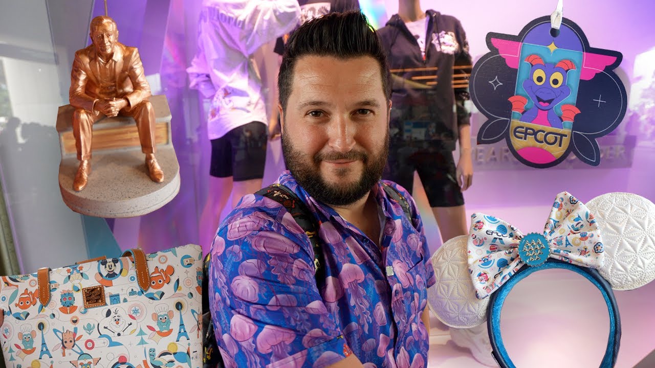 Shopping the NEW EPCOT Collection at Creations Shop - YouTube