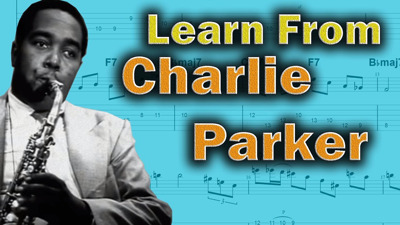 How Charlie Parker Licks can help you play better Jazz Guitar 🎸 - Bebop ...