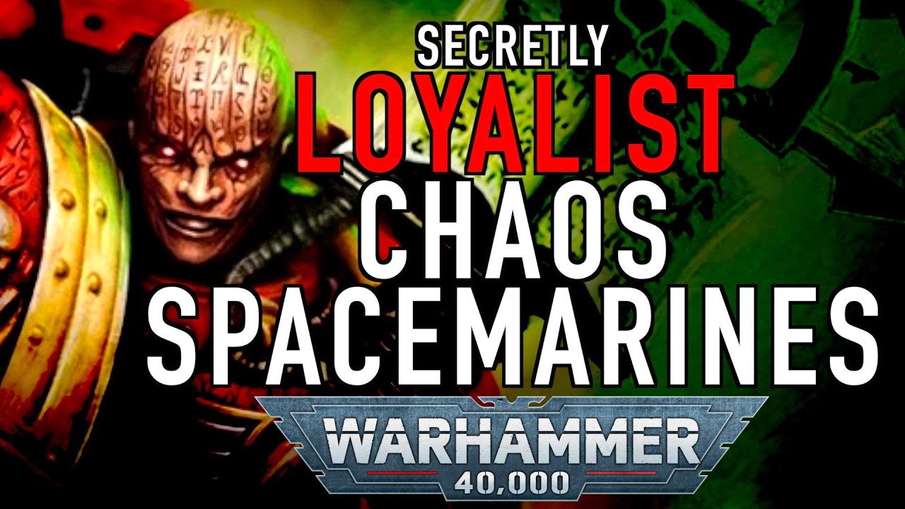 Loyalist Chaos Space Marines in Warhammer 40K Creating Chapters with ...