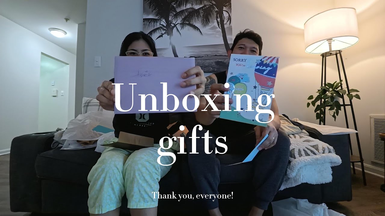 Unboxing gifts 🤗 - YouTube