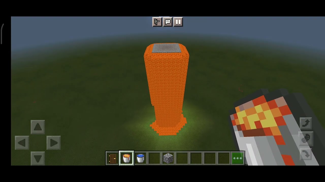 how to make a lava and water house in Minecraft #minecraft #lava house ...