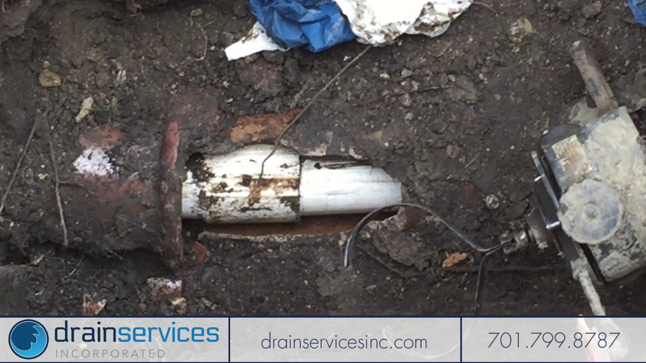 Slip Line - 4" PVC Pipe in 6" Clay Pipe - YouTube