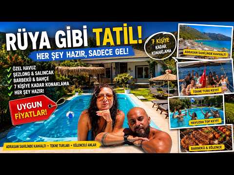 Antalya Adrasan Tatil Fiyatları 2026 | Gitmeden Önce Mutlaka İzleyin!