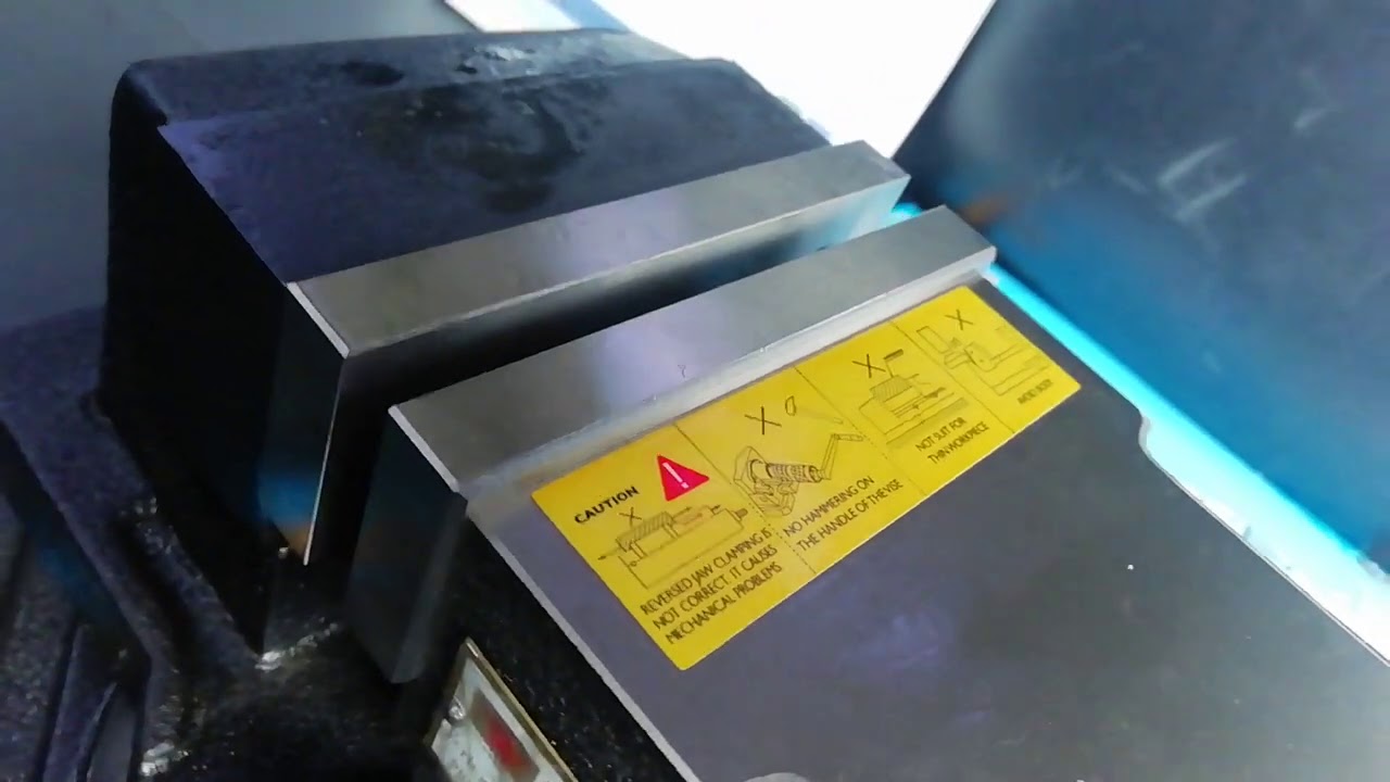 Alat teknik catok milling/ super open vise vertex - YouTube