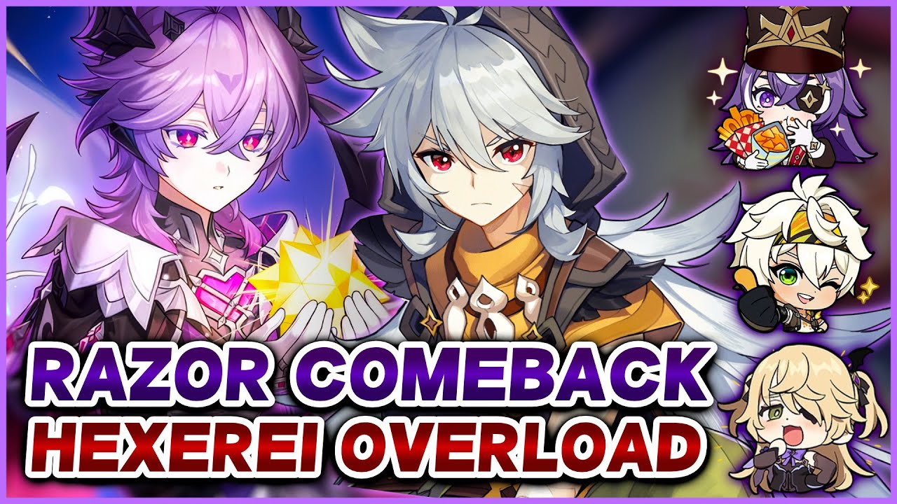 RAZOR DPS IN THIS ECONOMY? 2025 Razor with Hexerei Buff Showcase | Genshin Impact - YouTube