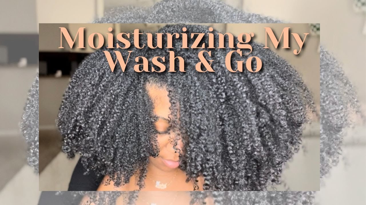 MOISTURIZING MY WASH AND GO !!! - YouTube