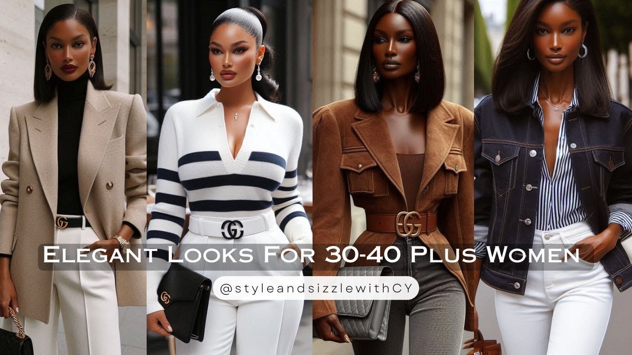 Timeless & Trendy | How to Rock Elegant Looks in Your 30s and 40s - YouTube