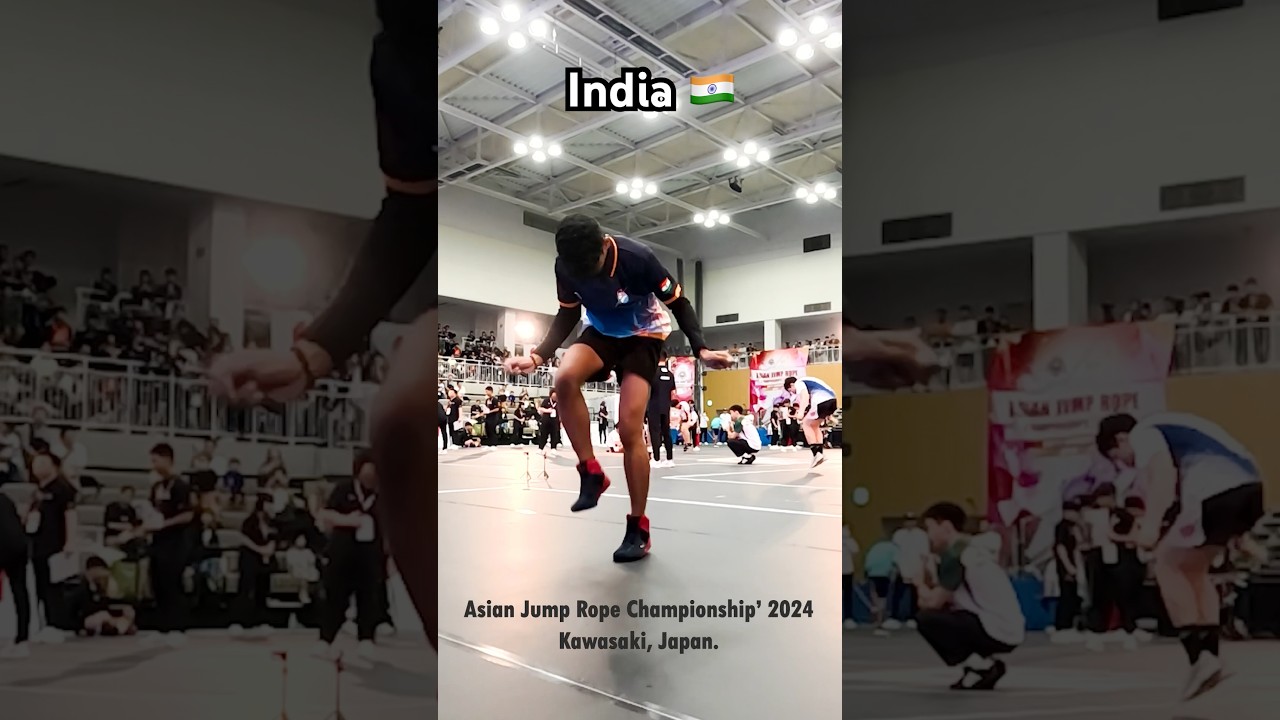 TEAM INDIA 🇮🇳 - UNBELIEVABLE FASTEST SKIPPING - Asian Jump Rope ...