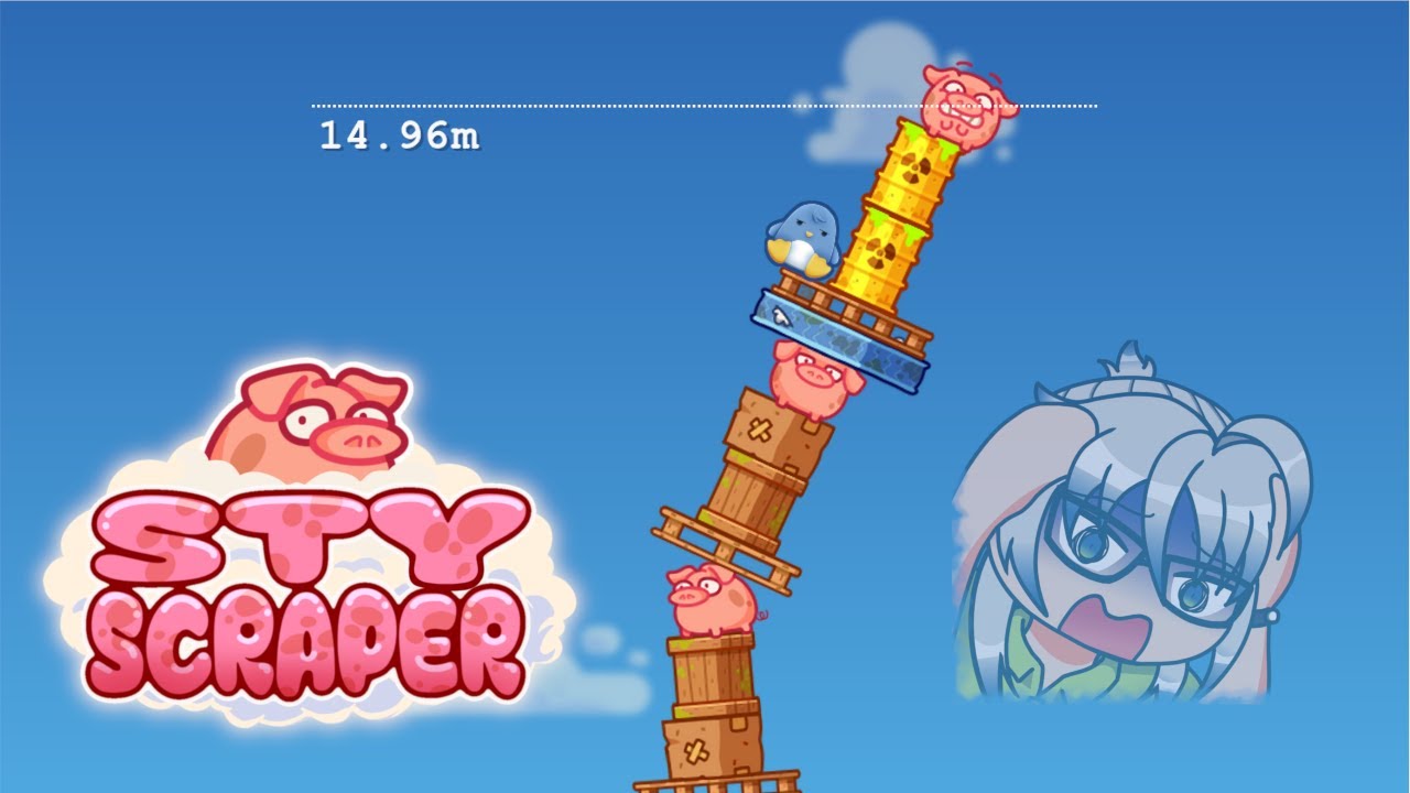[STYSCRAPER] Stacking pigs to greater heights - YouTube