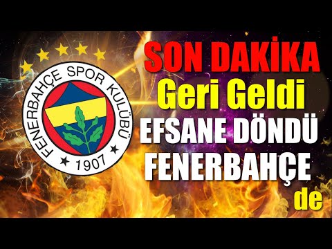 Ve Yuvaya döndü !! Tesislere girdi Şampiyon Fenerbahçe'de...