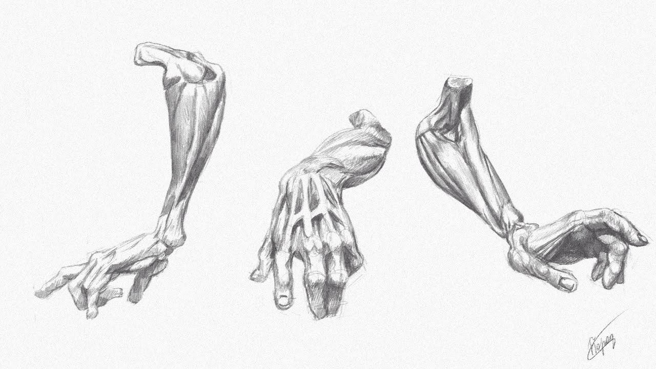 Hand Digital Drawing - YouTube