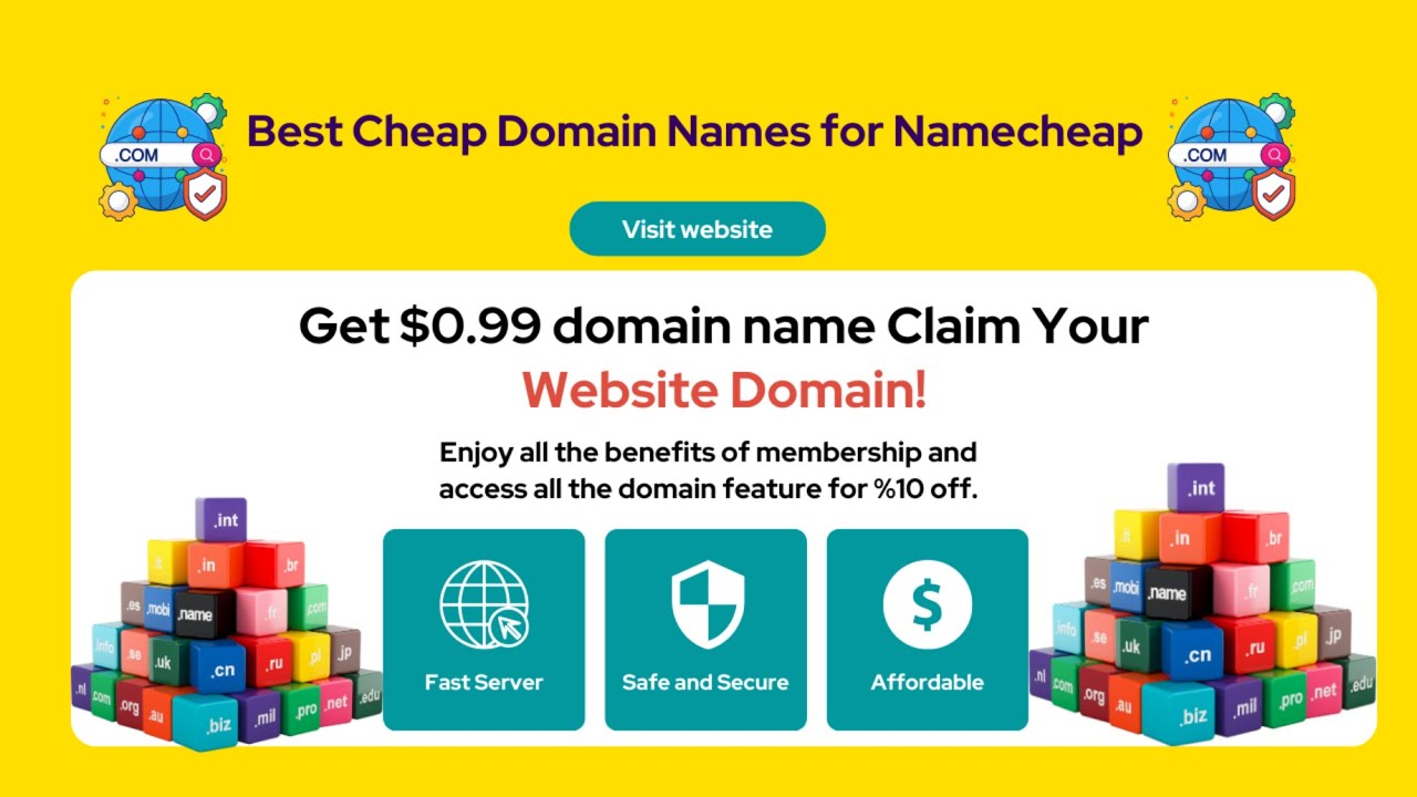 how to buy namecheap $0.99 cent domain name deal Best Cheap Domain ...
