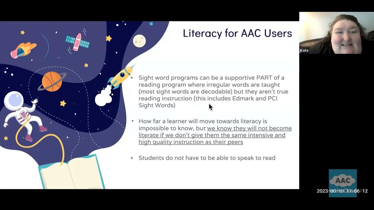 Kate Ahern Literacy and Learners with CCN Using UFLI AAC in the Cloud ...