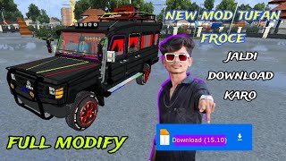MODIFIED FORCE TOOFAN TRAX // MOD RELEASED FOR BUSSID F... | Doovi