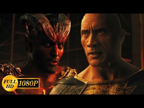 Black Adam vs sabbac final fight(final battle)scence black Adam-2022 ...