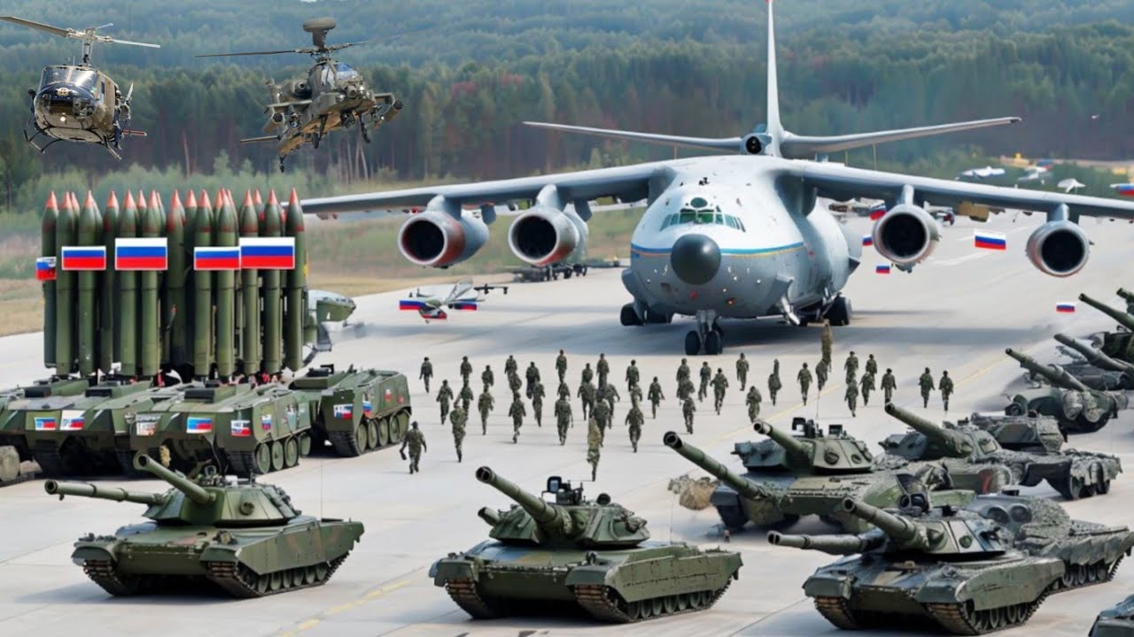 TODAY! Ukrainian armored forces bombard secret Russian base in Moscow ...