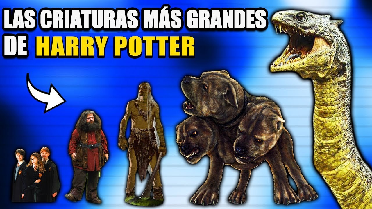 Las 10 Criaturas Más Grandes de Harry Potter (Ranking) - YouTube
