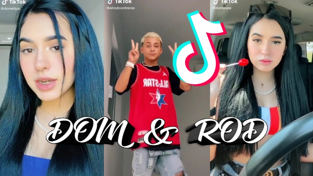 Domelipa y Rod Contreras "Lo mas nuevo de Tiktok" (compilación) - YouTube