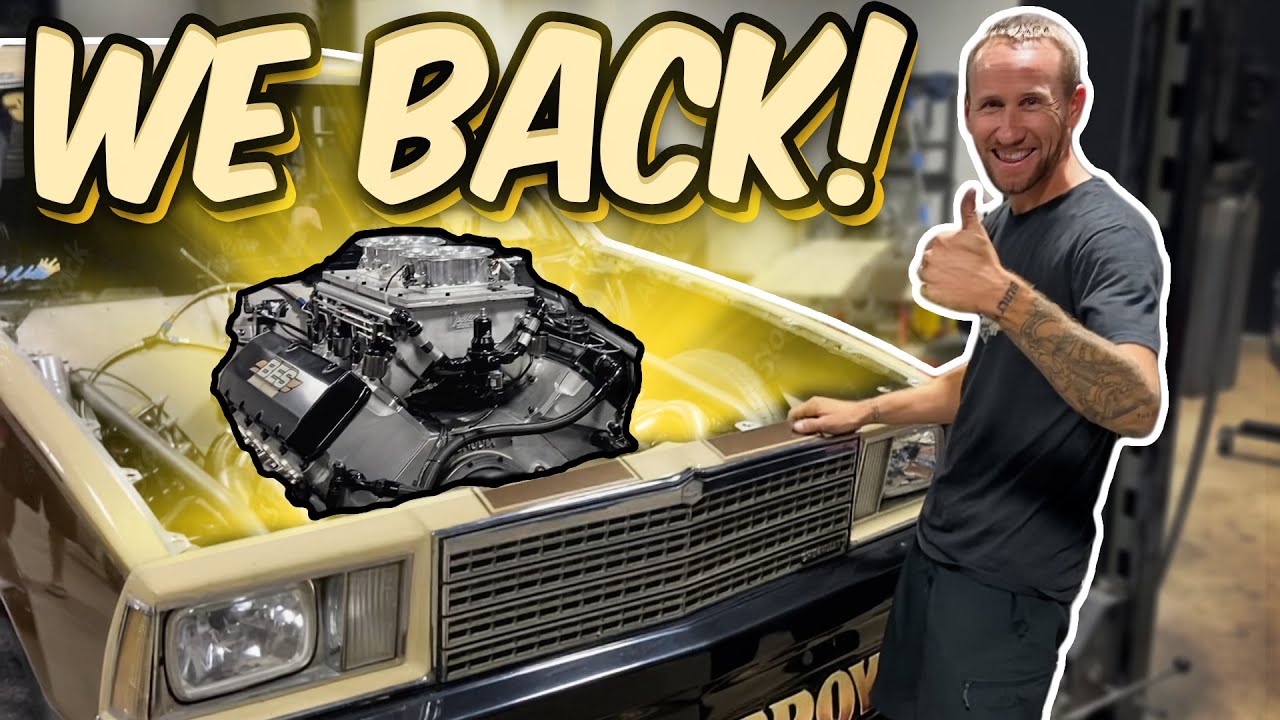 Charlie Brown’s New Motor Has Arrived! Will It Fit? | Engine Install ...