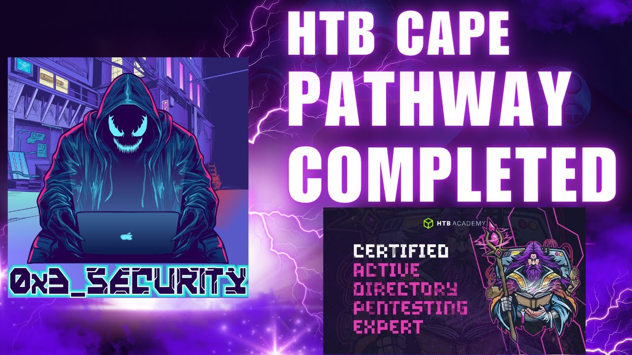 Hack The Box CAPE Pathway Completed - YouTube