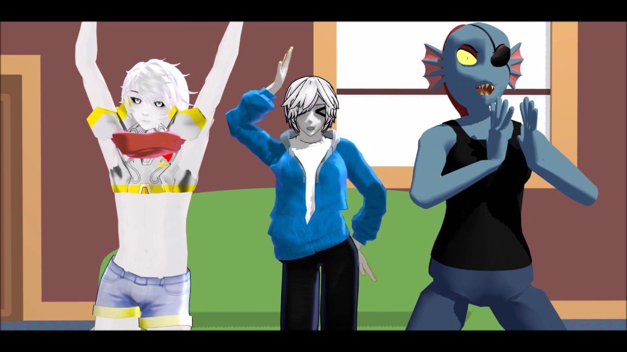 MMD UnderTale Animals - YouTube