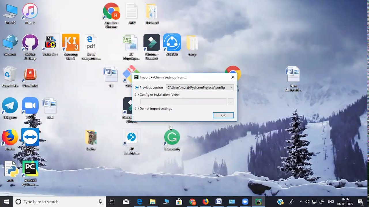 How To Install Pycham And Write And Execute The Python Program Youtube 0507
