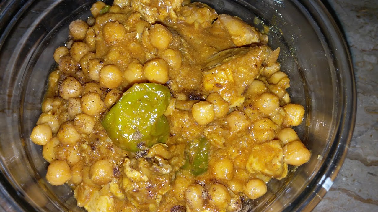 Chicken cholay by cook with elegant. - YouTube