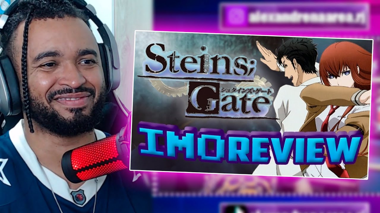 [Imoreview] Steins;Gate | ALEXANDRE NA ÁREA #react - YouTube