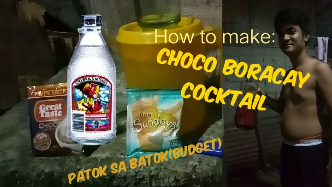 Choco Boracay Cocktail | Gin Tipid Tips | Review Full HD - YouTube