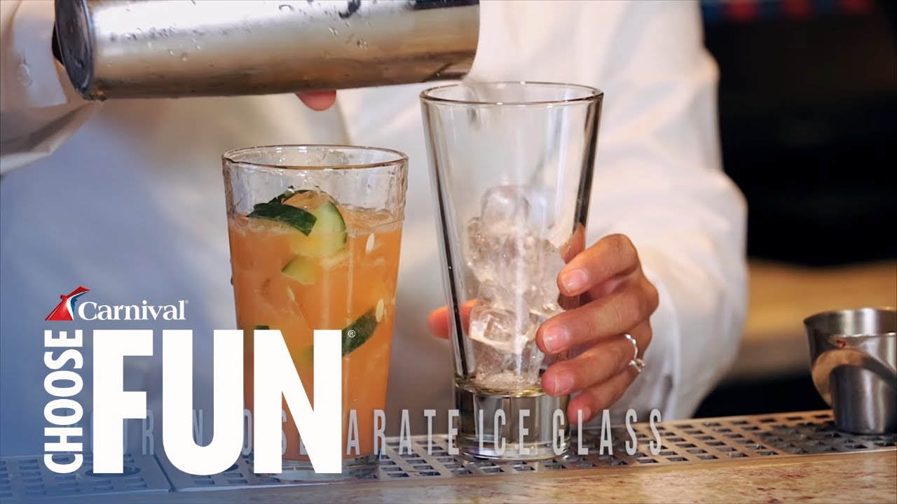 How To Make a Cucumber Sunrise Cocktail I Carnival Cruise Recipes ...