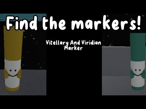 Finding Vitellary and Viridian marker in Roblox (2023 Special) - YouTube