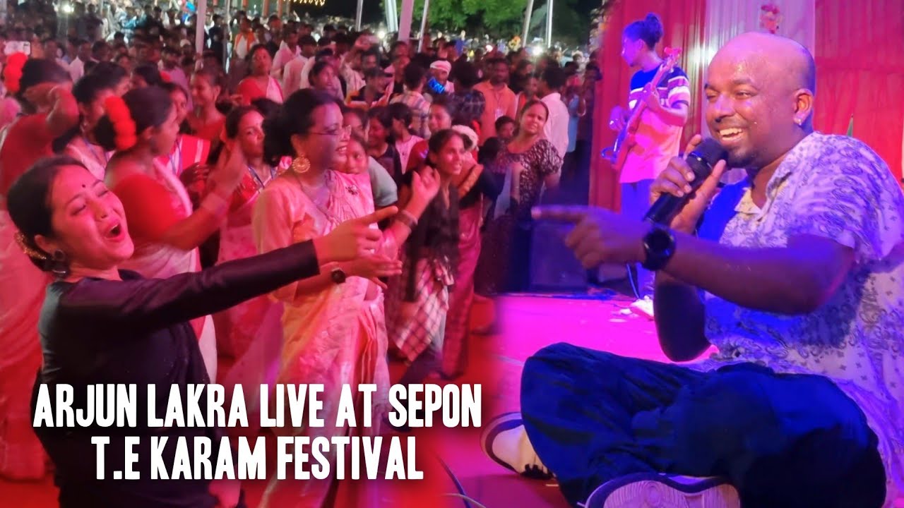 Arjun Lakra Live At Sepon T.E Karam Festival || @arhitmusic6665 || AB ...