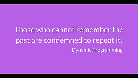 Dynamic-Programming - YouTube