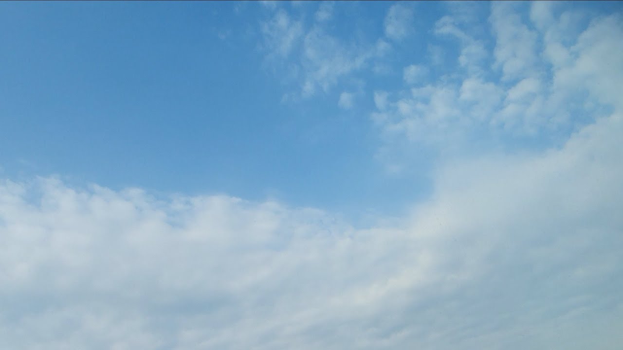 sky Effect background video beautiful Clouds Moving Time lapse footage ...