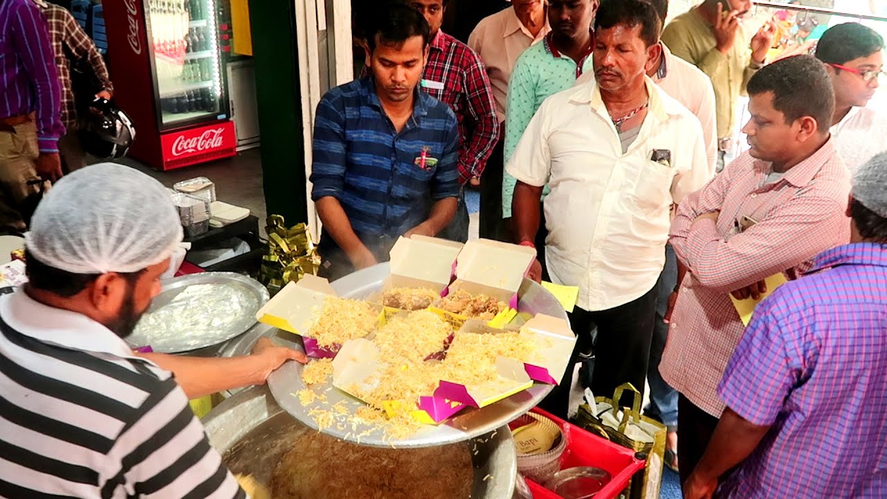 Excellent D Bapi Biryani at Barrackpore | Kolkata Street Food | rs 240 ...