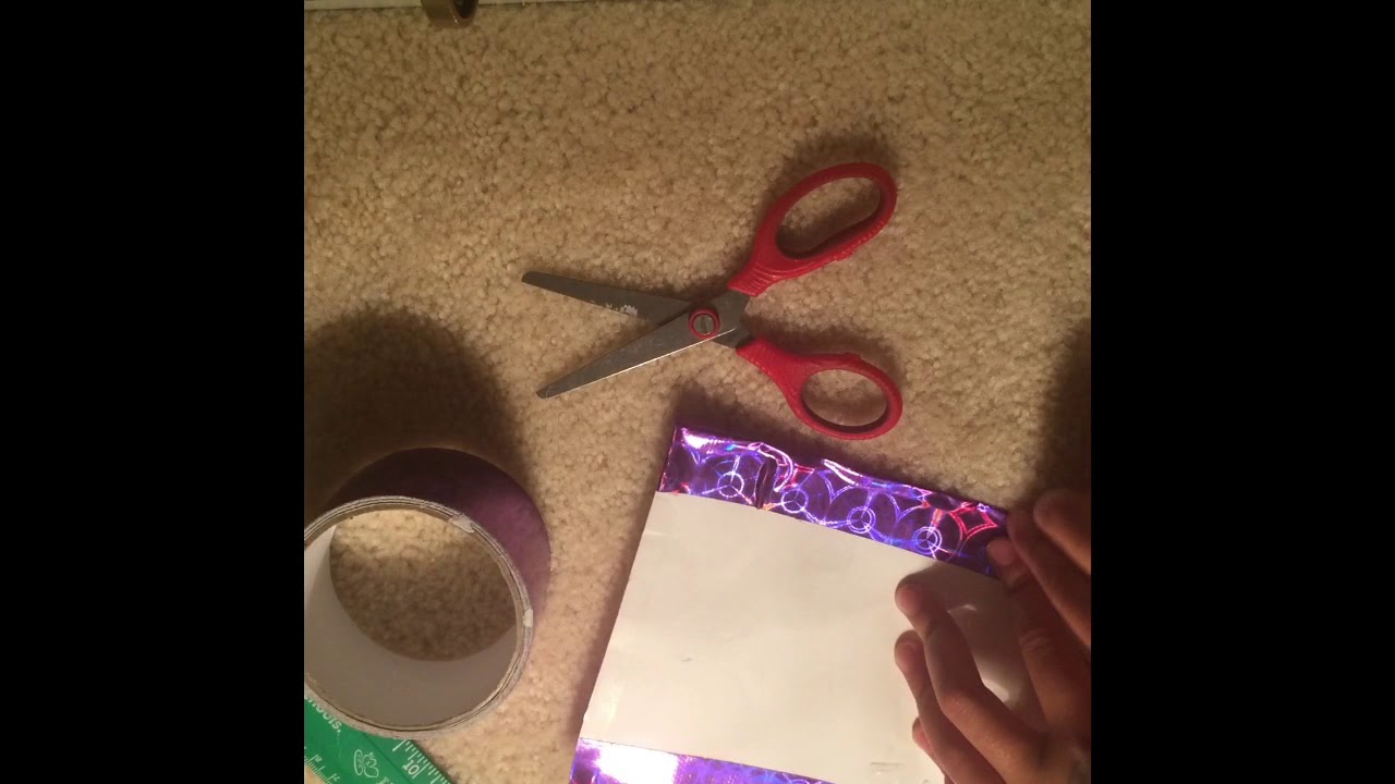 DIY Duck Tape Whiteboard - YouTube