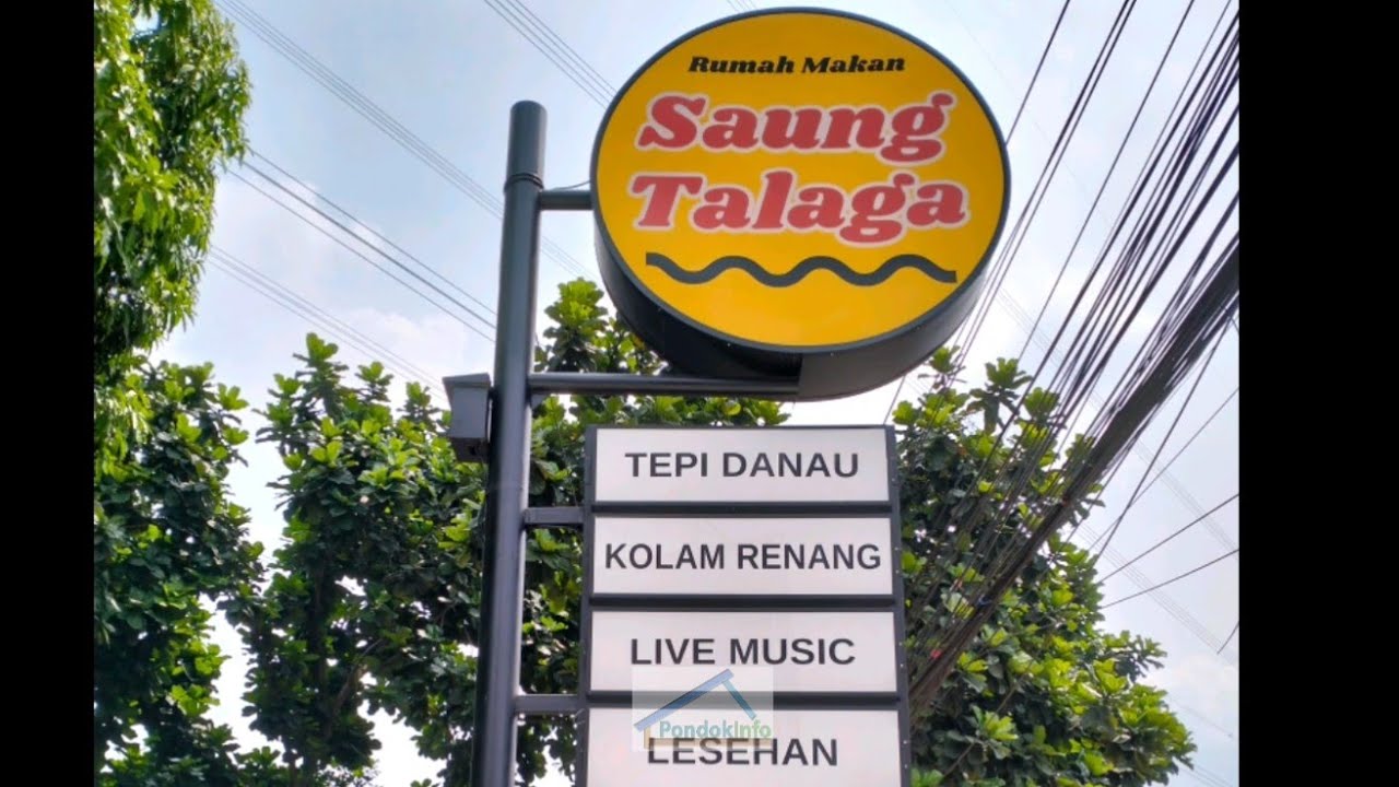 Saung Talaga Sawangan: Menu, Harga dan Fasilitas - YouTube