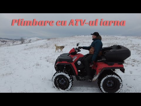Plimbare de iarna cu atv-urile, zona Aghiresu, Leghia, Capus, Bedeci ...