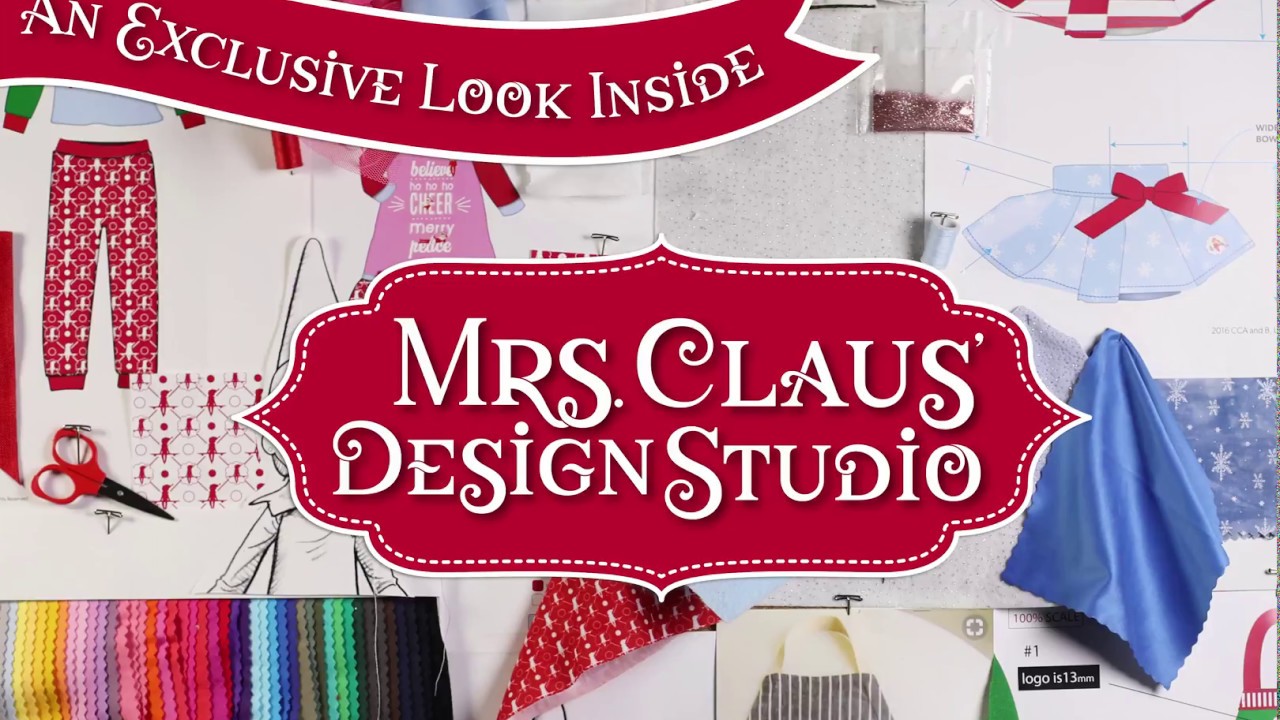 Mrs. Claus' Design Studio - YouTube