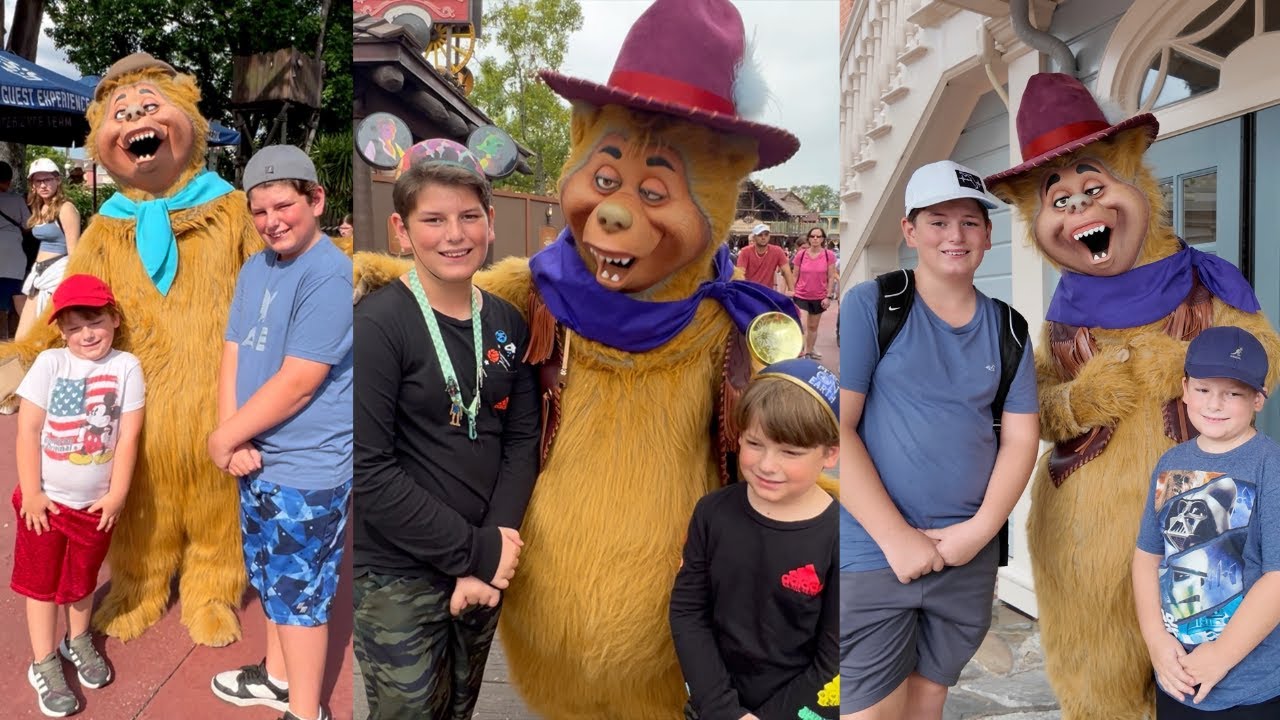 Country Bear Wendell 3 Meet & Greets Magic Kingdom at Disney World ...