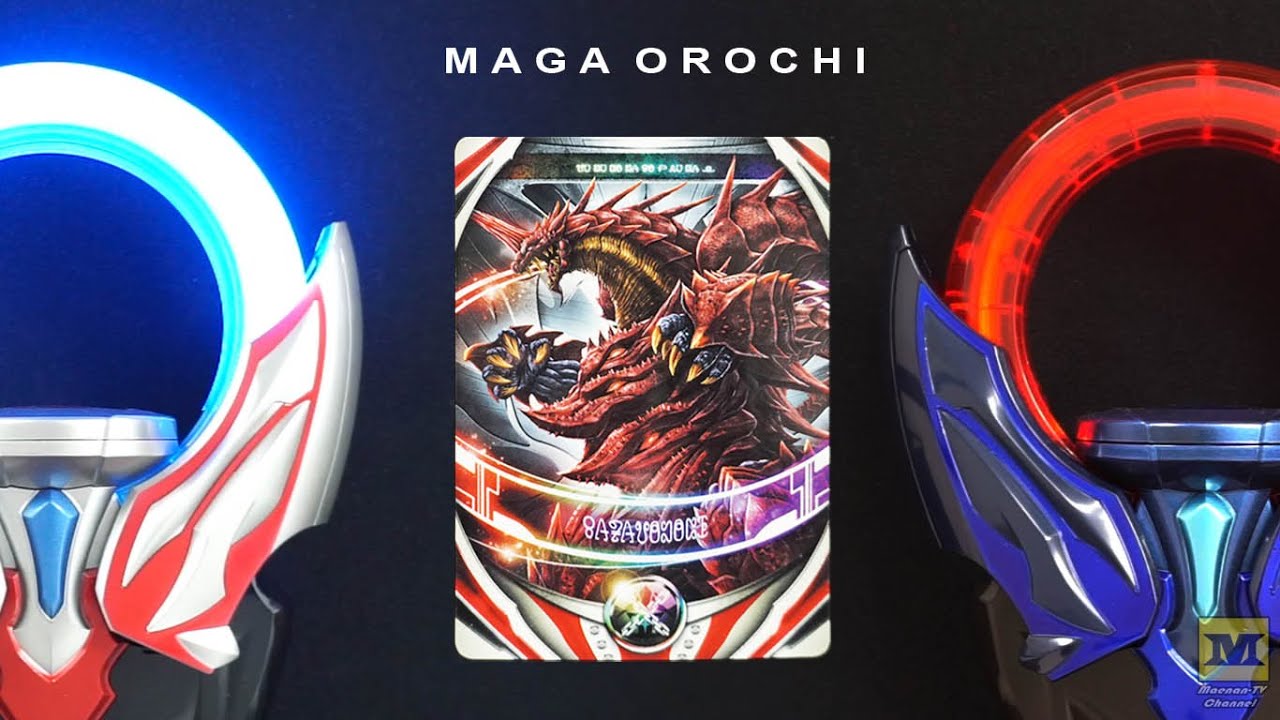 MAGA Orochi Card (ALL Element) Ultra Replica Orb Ring | Ultraman Orb ...