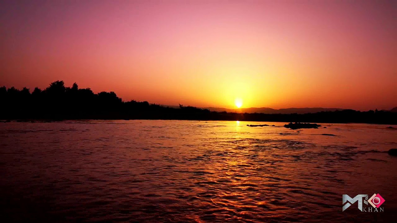 Time lapse of Sunset at Kurram River Bannu, KPK Pakistan - YouTube
