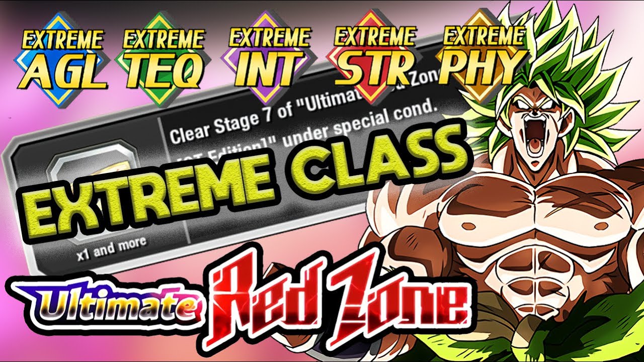 FULL EXTREME CLASS TEAM MISSION VS BROLY RED ZONE (2 TEAMS) Dragon Ball Z Dokkan Battle - YouTube